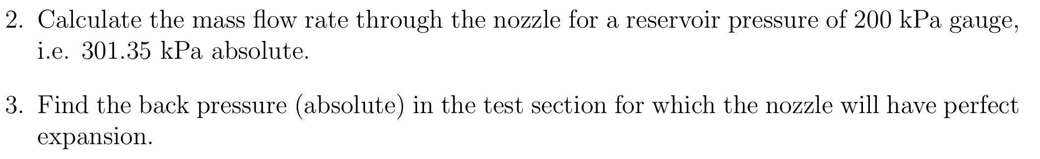 Solved The cold gas thruster nozzle is supplied with air | Chegg.com