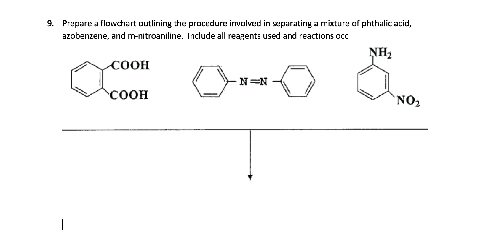 Solved 9. Prepare a flowchart outlining the procedure | Chegg.com