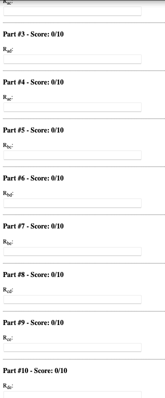 Solved ELE 212 - RESISTOR PUZZLES A Consider the resistive | Chegg.com