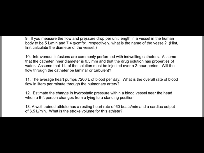 Solved This is a biomedical engineering question. All | Chegg.com