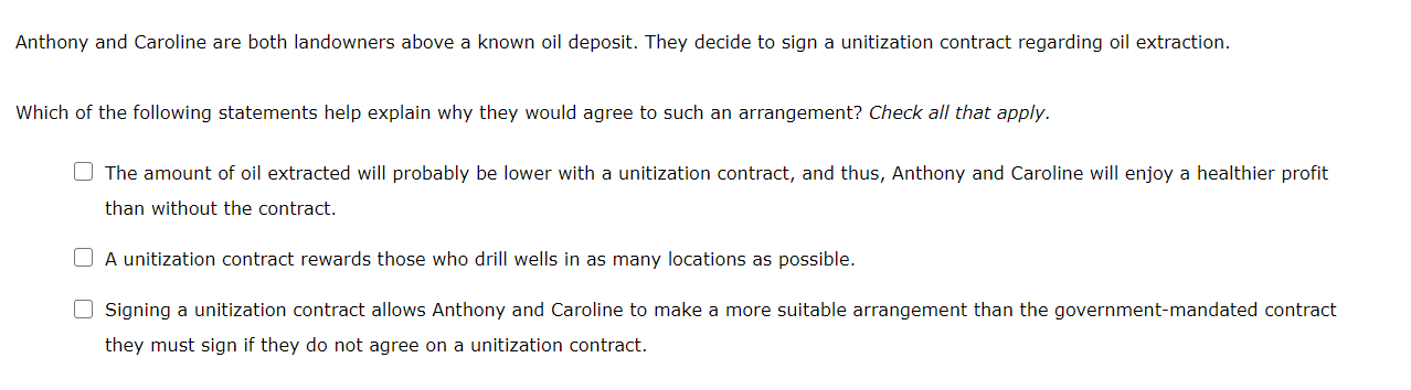 Solved Anthony and Caroline are both landowners above a | Chegg.com