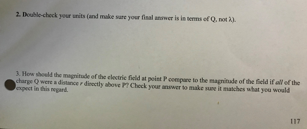 Solved 2. Double-check your units (and make sure your final | Chegg.com