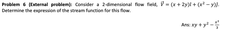 Solved Problem 6 (External problem): Consider a | Chegg.com