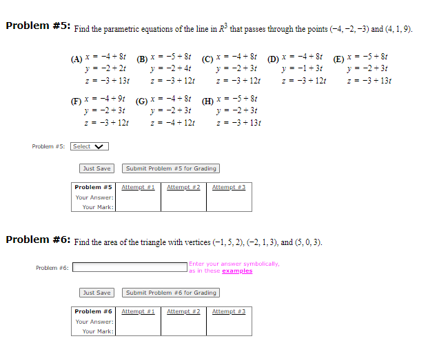 Solved Find the parametric equations of the line in R3 that | Chegg.com