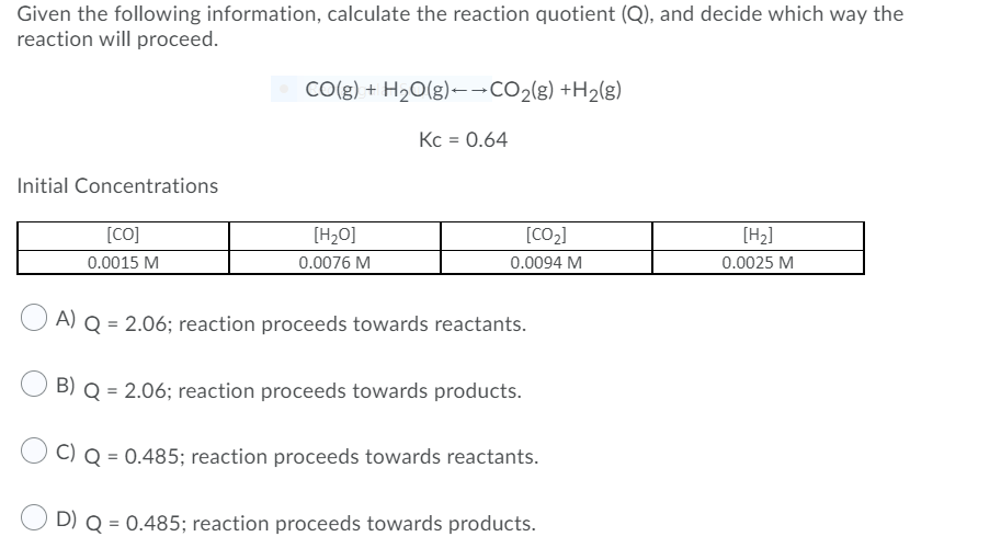 Solved Given the following information, calculate the | Chegg.com