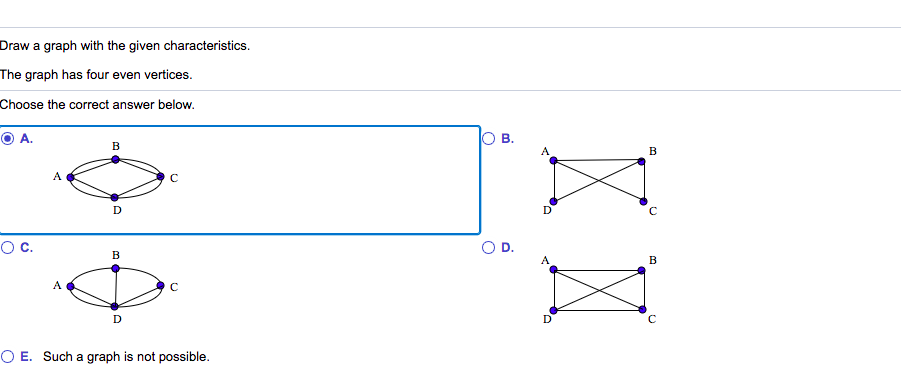 Solved Find the degree of each vertex in the graph. .E c Вт | Chegg.com
