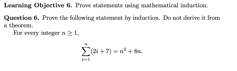 Solved Learning Objective 6. Prove statements using | Chegg.com