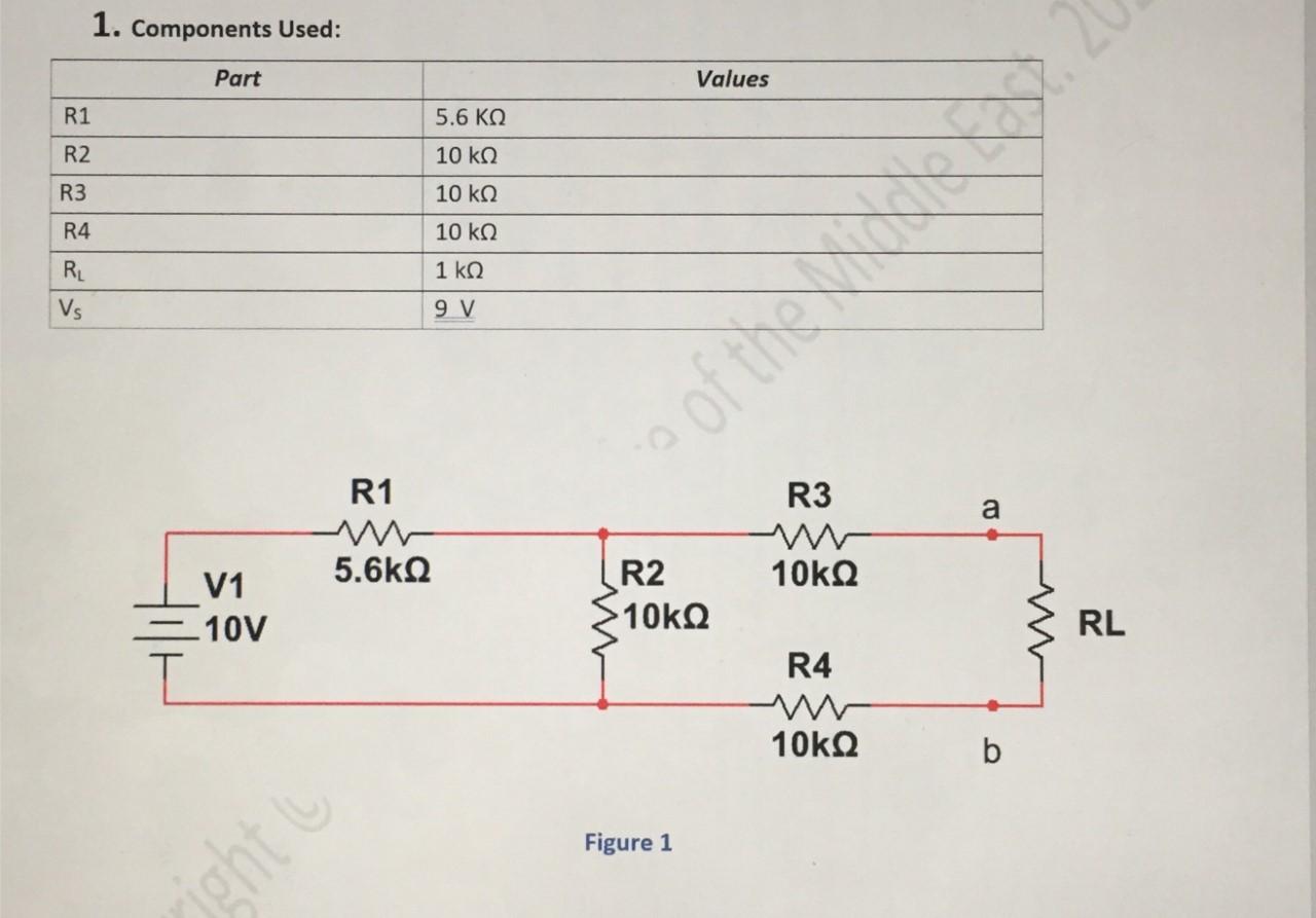 Solved a. Build the circuit in Figure 1 using TinkerCad, | Chegg.com