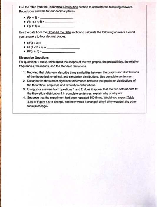 Solved STATS LAB 4.1 Discrete Distribution (Playing Card | Chegg.com