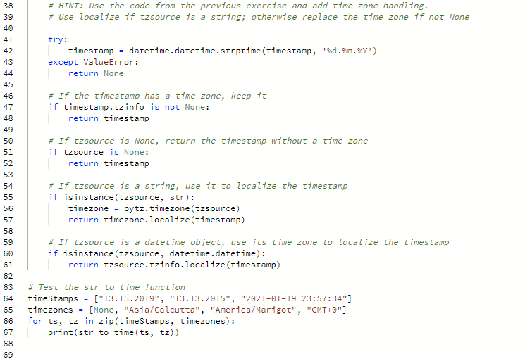 Solved Hello, can someone help me implement str_to_time? I | Chegg.com