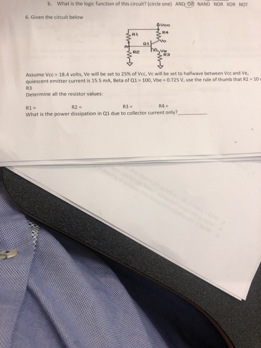 Solved b. What is the logic function of this circuit? | Chegg.com