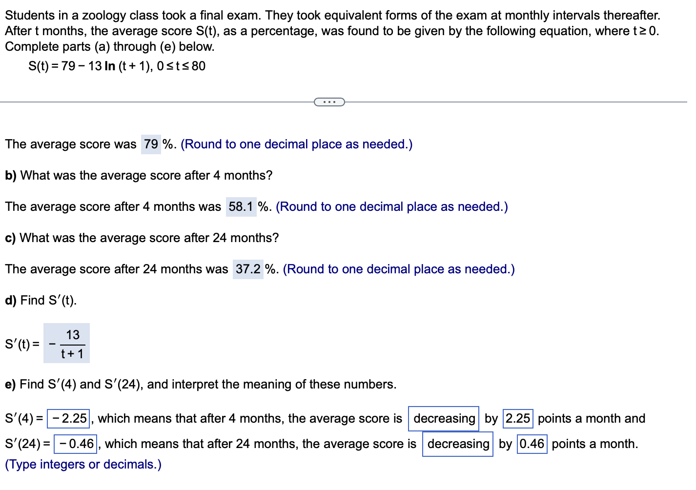 Solved dont understand part D -13/(4) + 1 = -2.25 & -13/(24) | Chegg.com