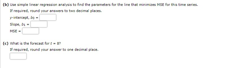 Solved Consider the following time | Chegg.com