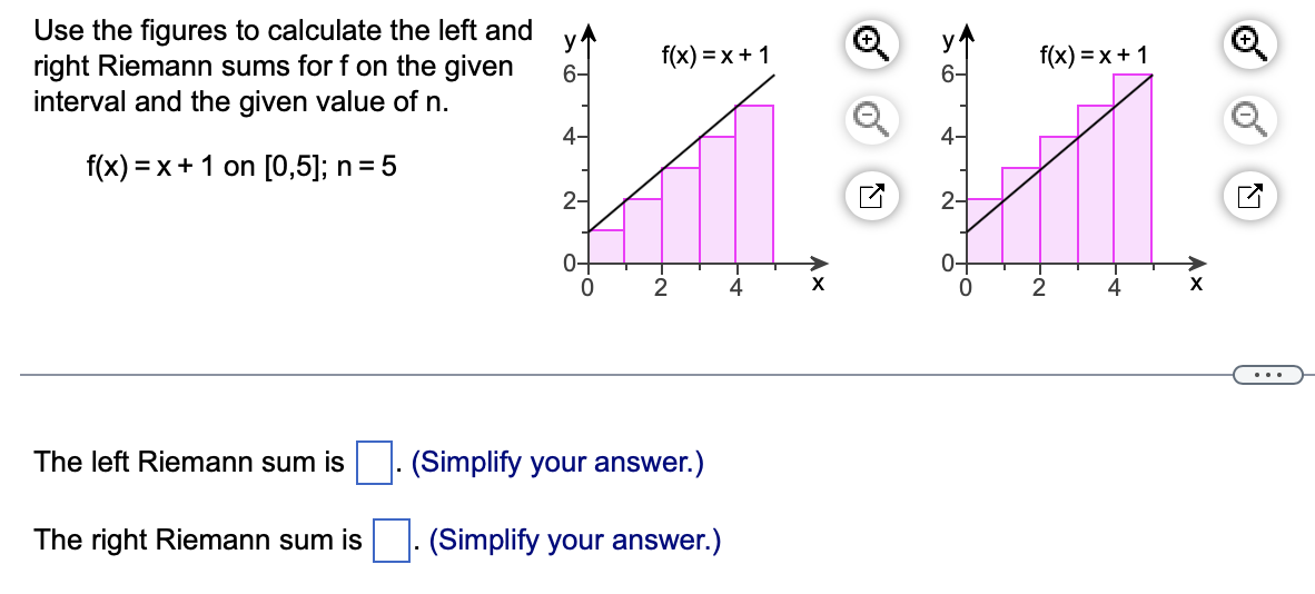Solved Use the figures to calculate the left and right | Chegg.com