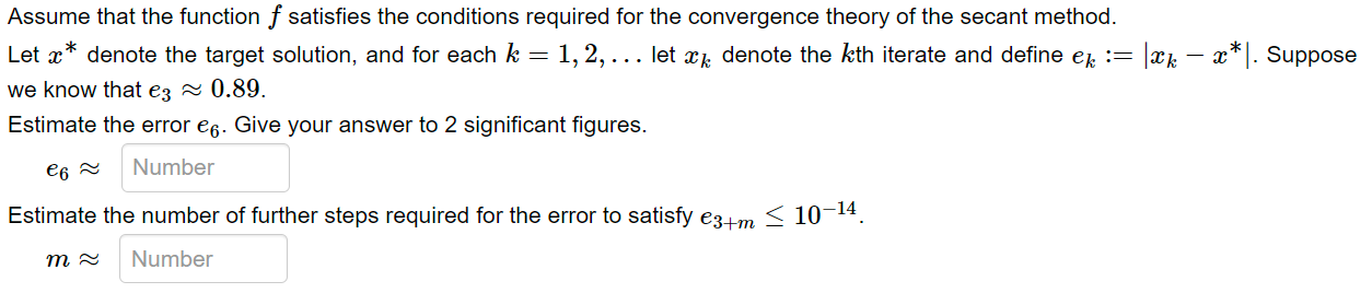 Solved Assume that the function f satisfies the conditions | Chegg.com