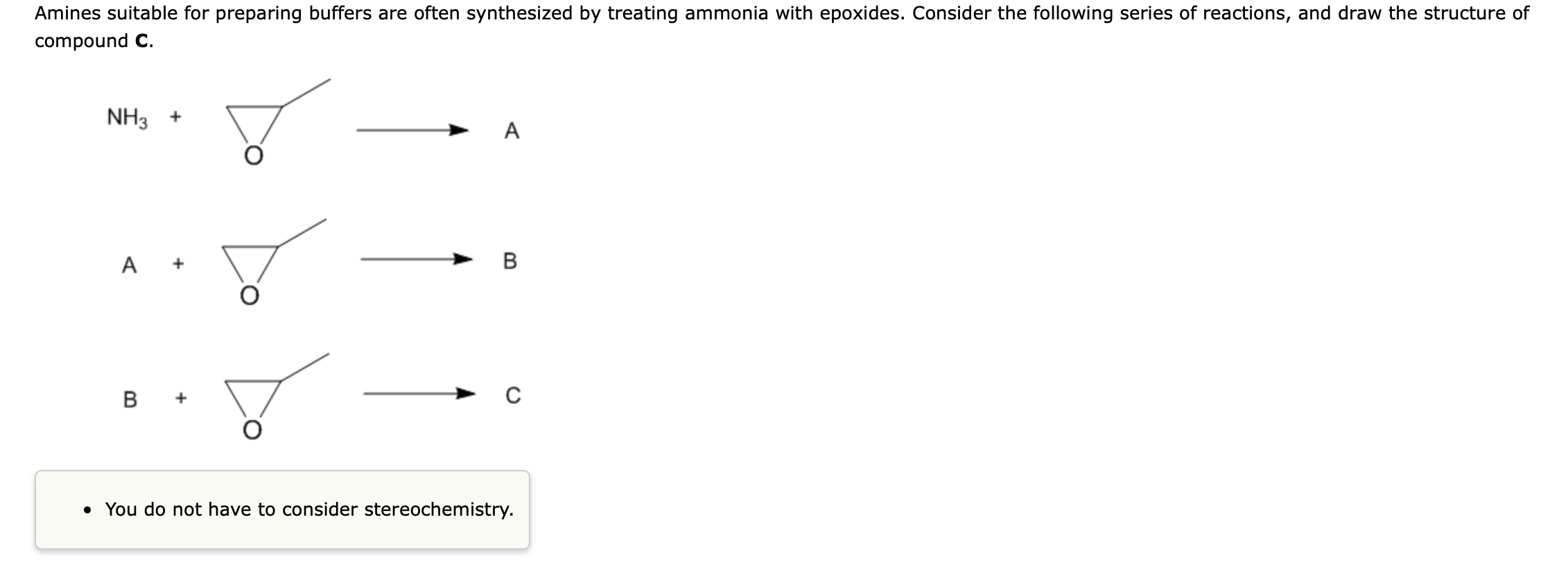 Solved Amines suitable for preparing buffers are often | Chegg.com