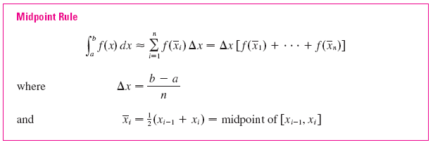 Solved Use the Midpoint Rule with the given value of n to | Chegg.com