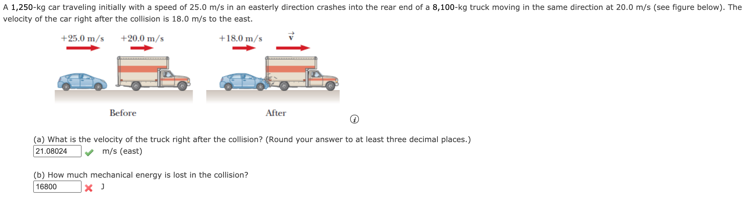 Solved Hi i am taking a physics class and i am stuck on | Chegg.com