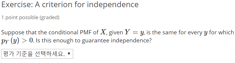 Solved Suppose that the conditional PMF of X, given Y=y, is | Chegg.com