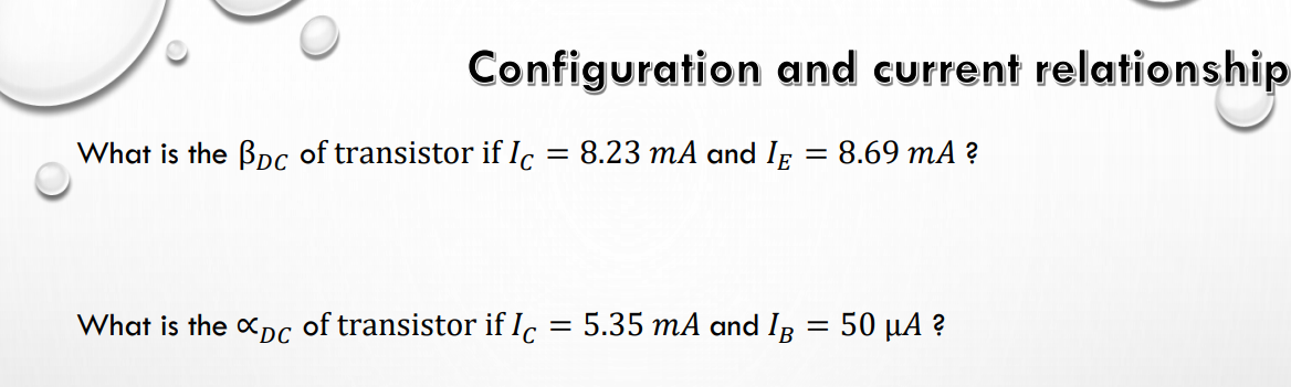 Solved Configuration and current relationship What is the | Chegg.com