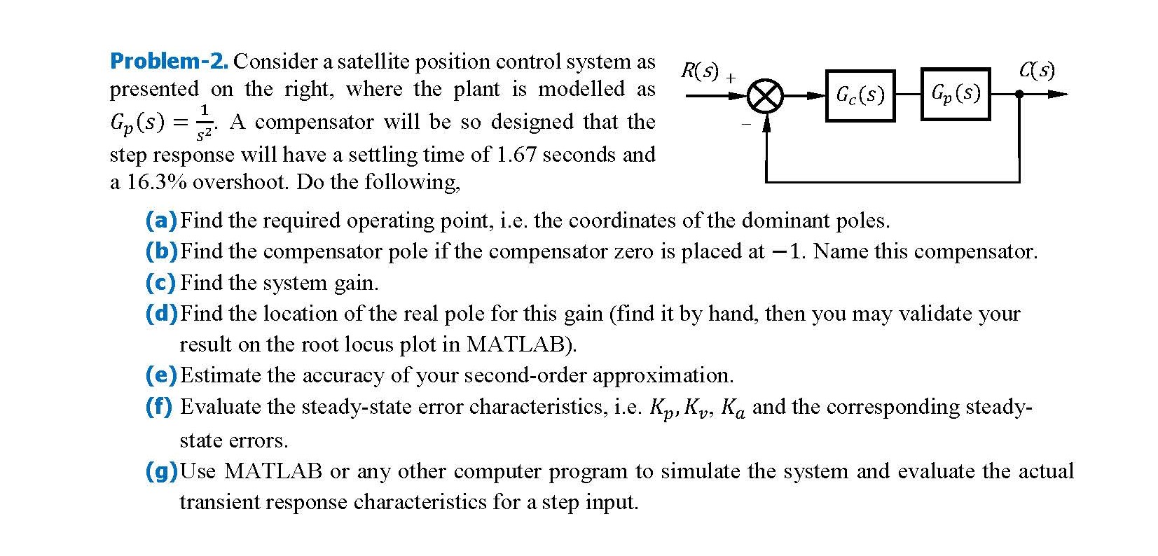 NOTE: Please,include all the calculations, m-files | Chegg.com