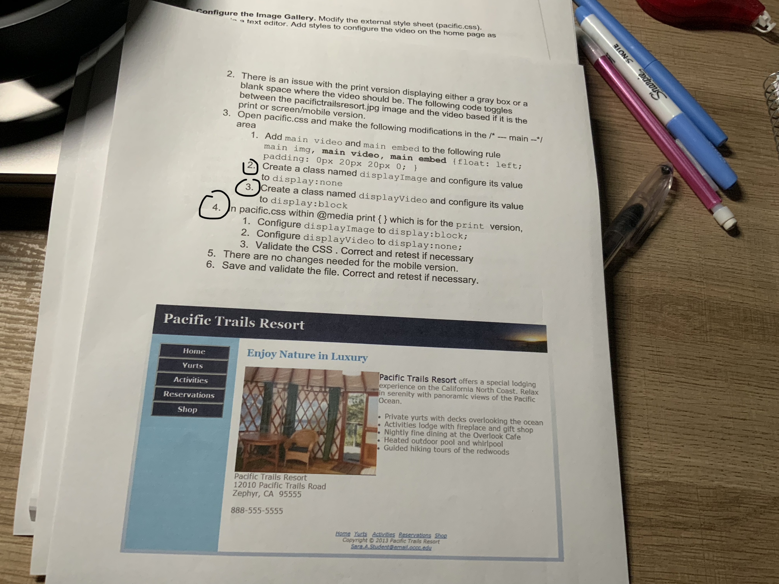 Solved Configure the Image Gallery. Modify the external | Chegg.com