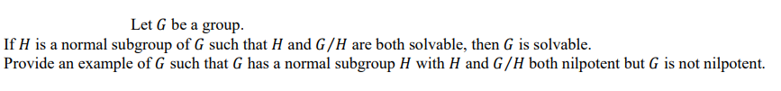 Solved Please provide a step-by-step proof or example | Chegg.com