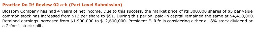 Solved Practice Do It! Review 02 a-b (Part Level Submission) | Chegg.com