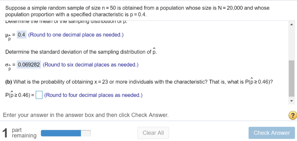 Solved Suppose a simple random sample of size n= 50 is | Chegg.com