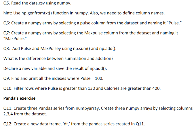 Please assist with the following data science python | Chegg.com