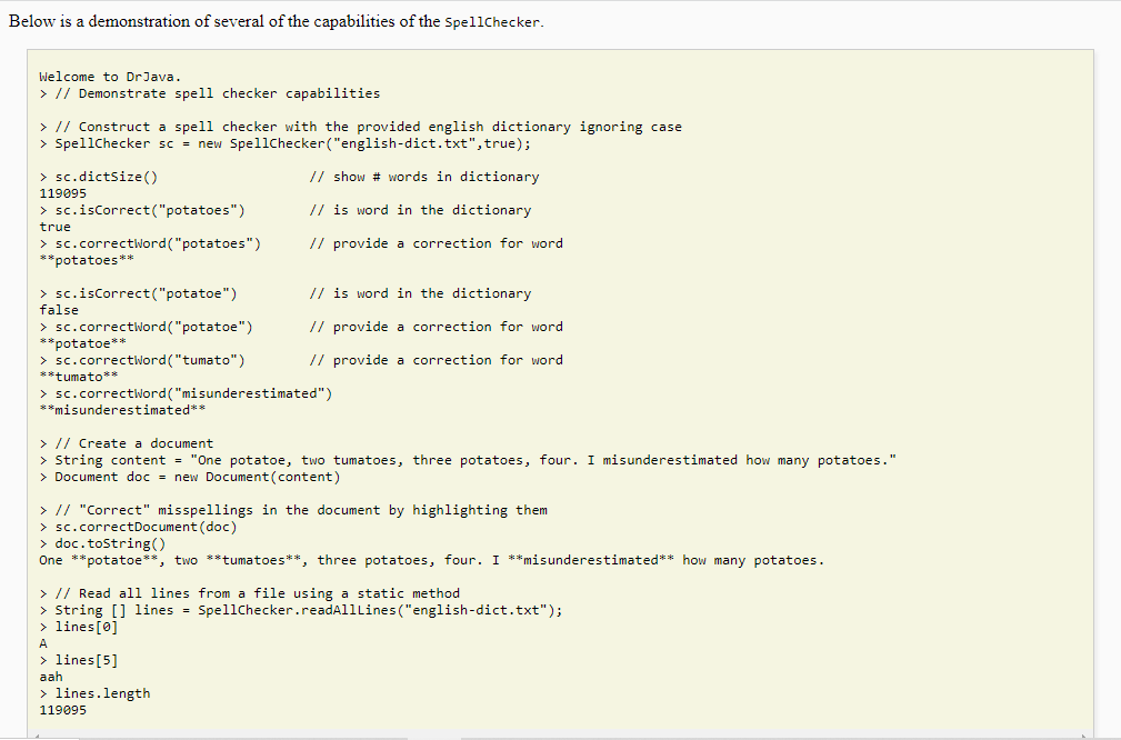 Solved 7 BASIC SPELL CHECKER The root of the spell checker | Chegg.com