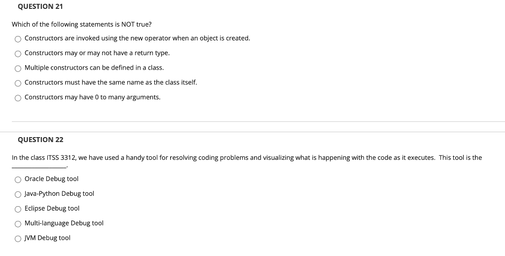 Solved Question 3 When Passing An Object To A Method The Chegg