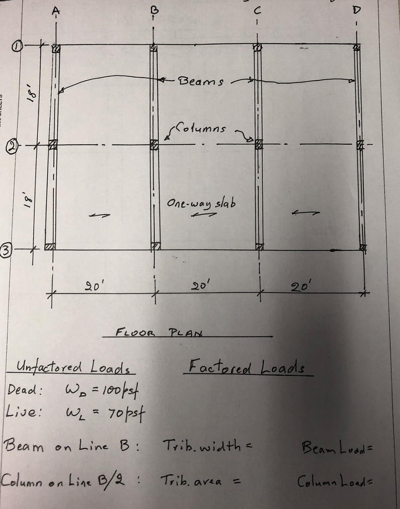 Solved Figure 1.2 shows a floor plan consisting of a one-way | Chegg.com