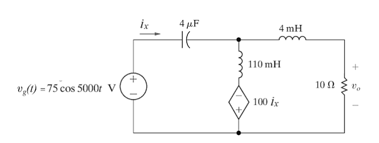 Solved 1)Convert the following circuit to the phasor | Chegg.com