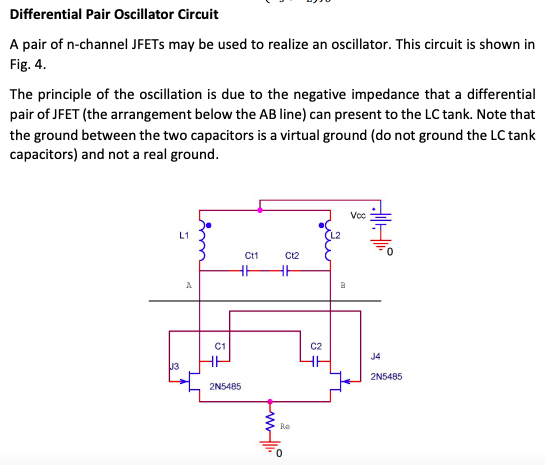 Solved --- Explain how the mutually coupled FET oscillator | Chegg.com