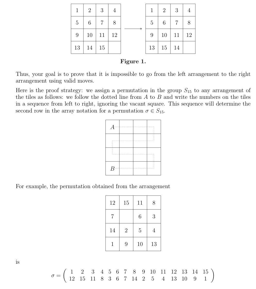 3. The Fifteen Puzzle was invented in late 19th | Chegg.com