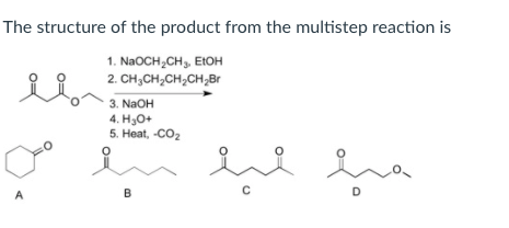 Solved Predict the product of Dieckmann cyclization of the | Chegg.com