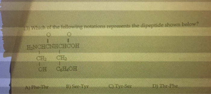 Solved 5) Which of the following notations represents the | Chegg.com