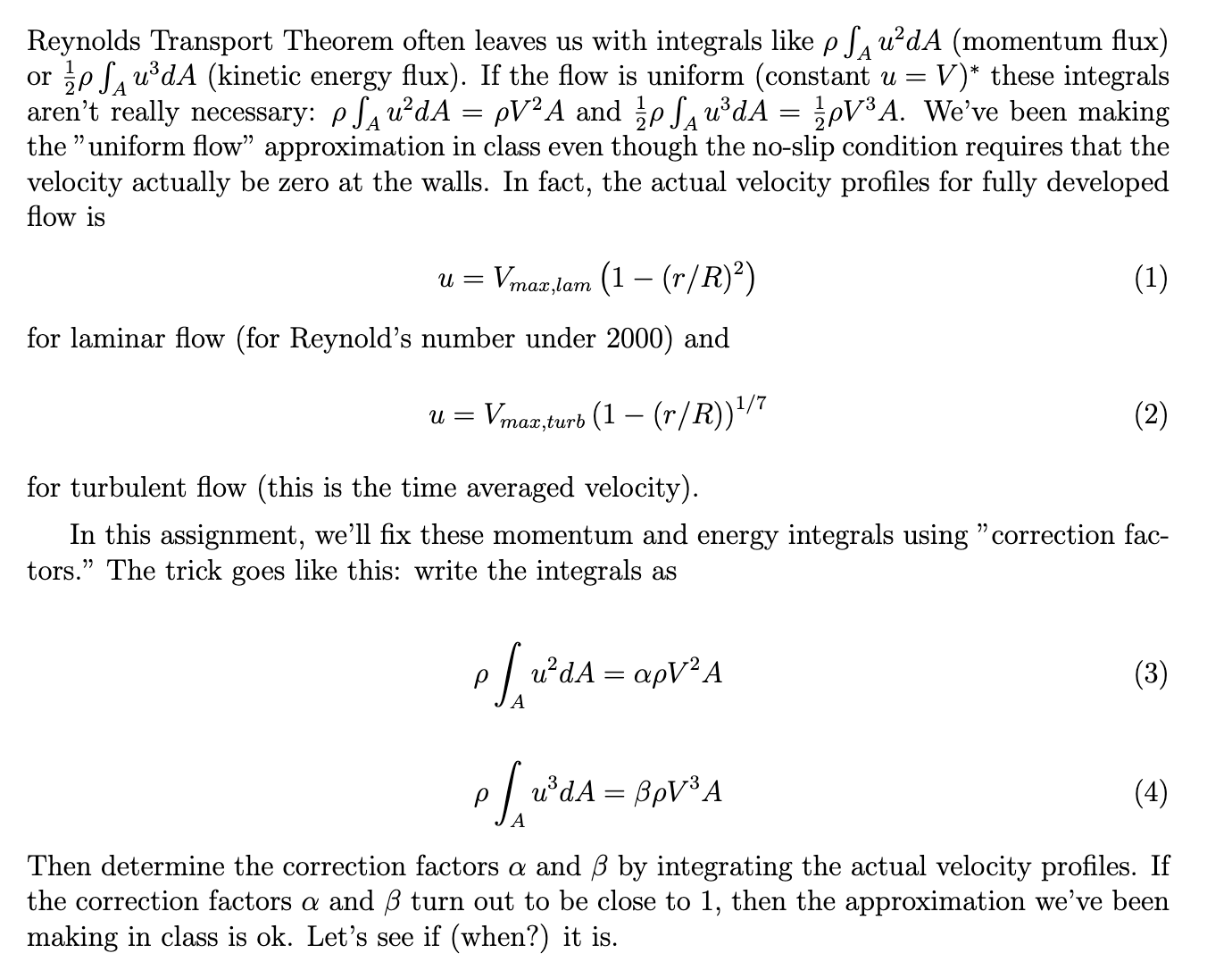 Solved Reynolds Transport Theorem often leaves us with | Chegg.com
