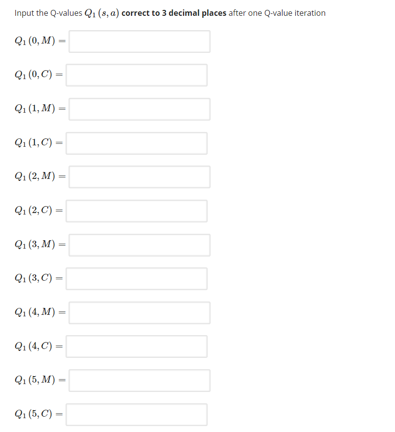 2 Q Value Iteration Bookmark This Page 0 1 2 3 4 5}