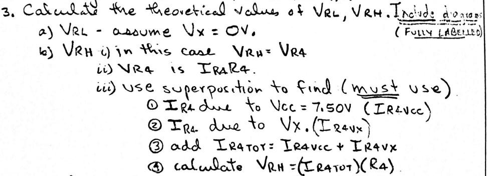For the given circuit: 1. Calculate the theoretical | Chegg.com