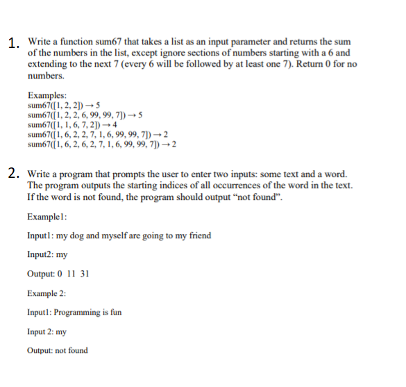 Solved Python: (simple) program and function. Hey, thanks | Chegg.com
