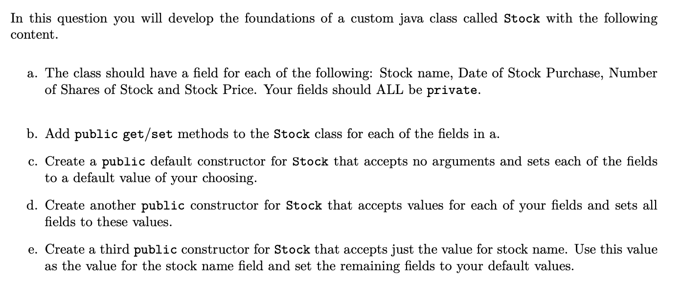 Solved In this question you will develop the foundations of | Chegg.com