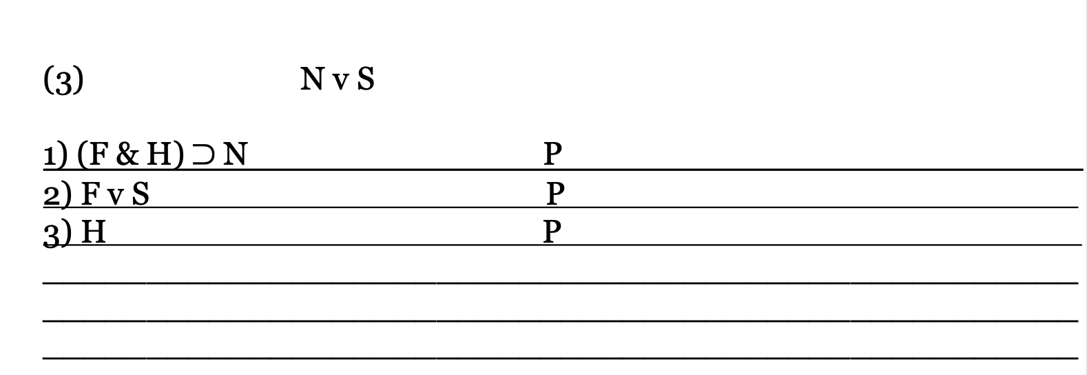 Solved Using any combination of the 8 Basic Rules and the | Chegg.com