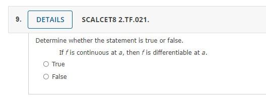 Solved Determine whether the statement is true or false. If | Chegg.com