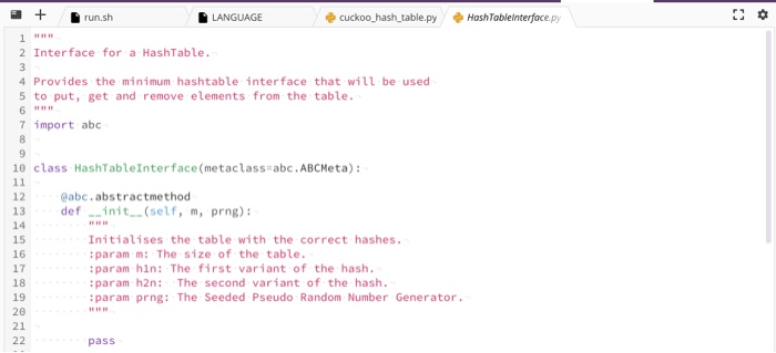 You are to implement a map using a variant of cuckoo | Chegg.com