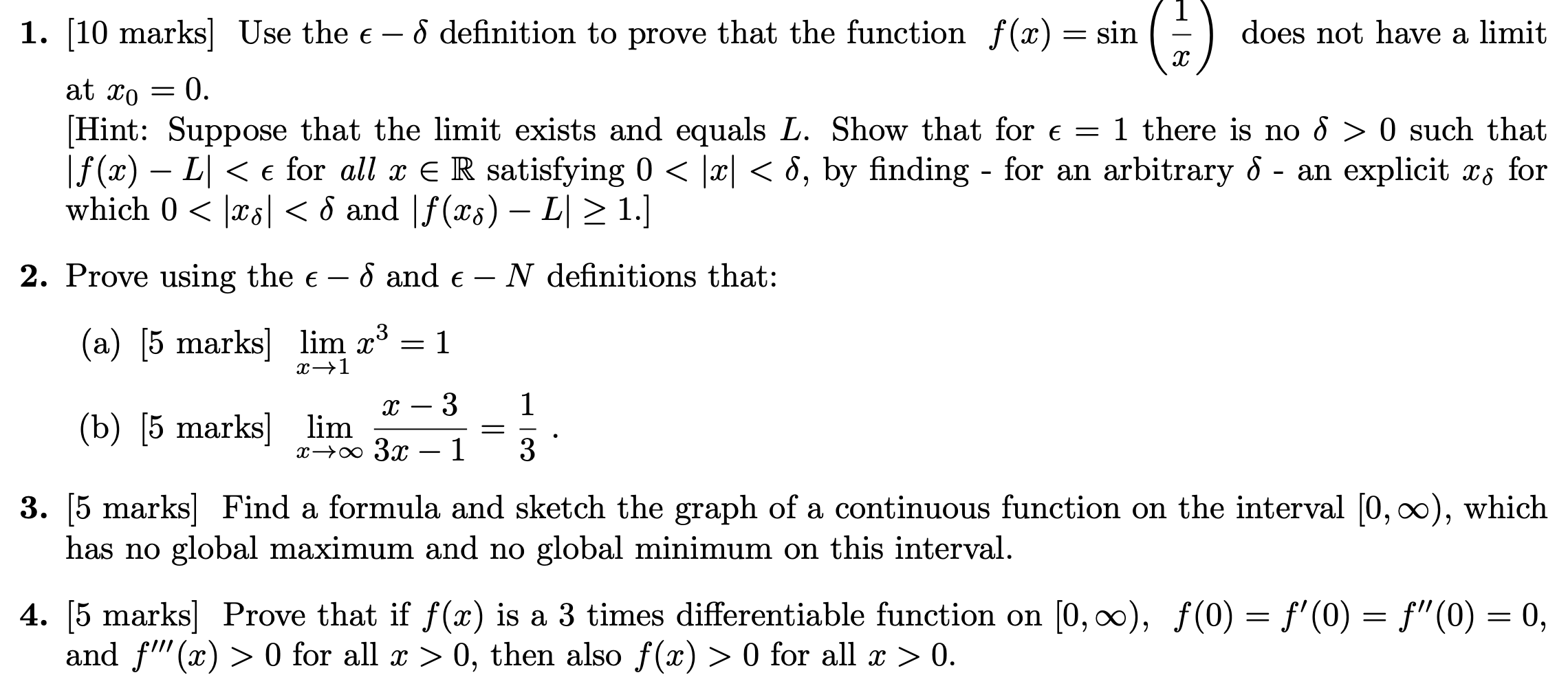 Solved Let f(x)=(0 ﻿if x