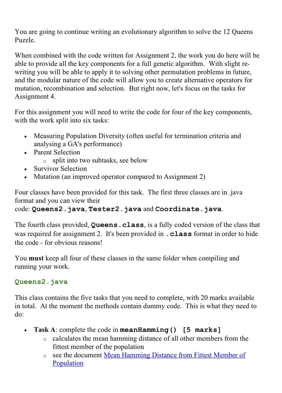 Solved Please Very Urgent Coordinate.java /* * A simple | Chegg.com
