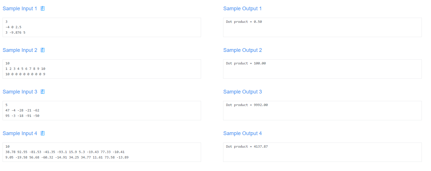 Solved Lab4-6. High Dimension Dot-Product This is an | Chegg.com