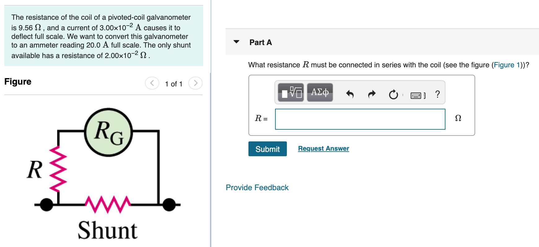 Solved The resistance of the coil of a pivoted-coil | Chegg.com